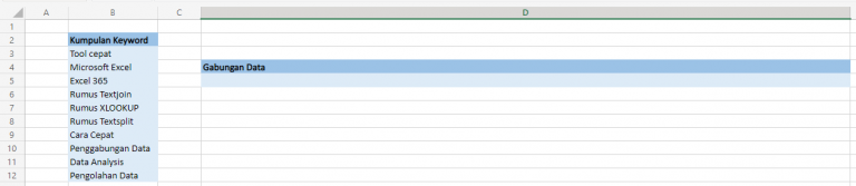 Rumus Terbaru Excel 365 (Part 2): TEXTJOIN