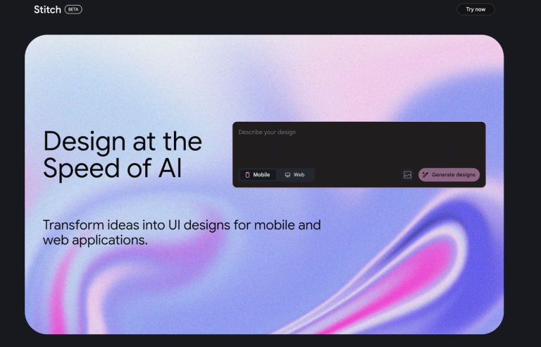 Google Stitch Kini Bisa Redesign dari Screenshot: Era Baru UI Design ...